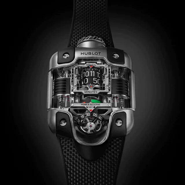 ウブロ、画期的新作「MP-10 トゥールビヨン ウエイト エナジー システム チタニウム」で新時代を刻む | Brand JOY